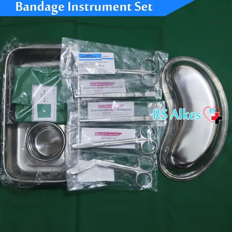 Jual Ganti Perban Set GV Set Bandage Instrument Set | Shopee Indonesia