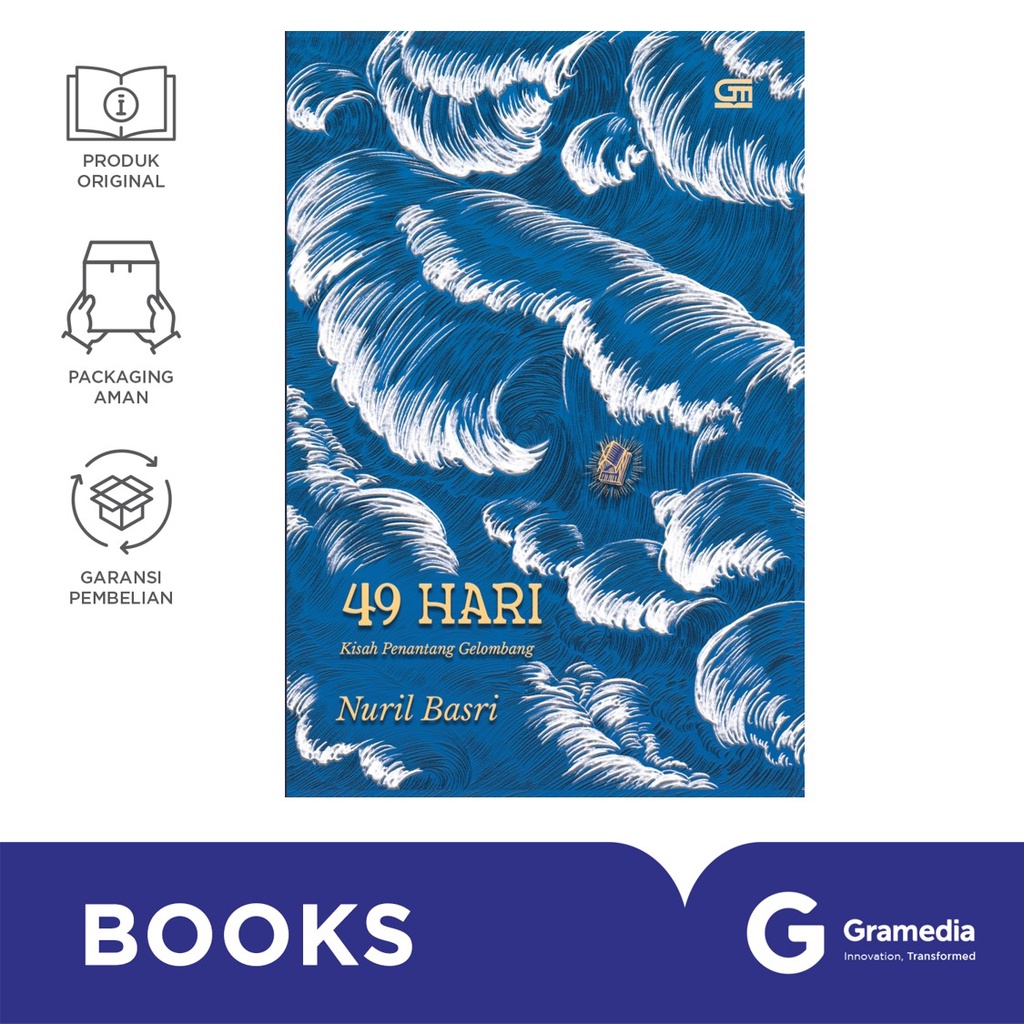 Jual 49 Hari – Kisah Penantang Gelombang (Nuril Basri) | Shopee Indonesia
