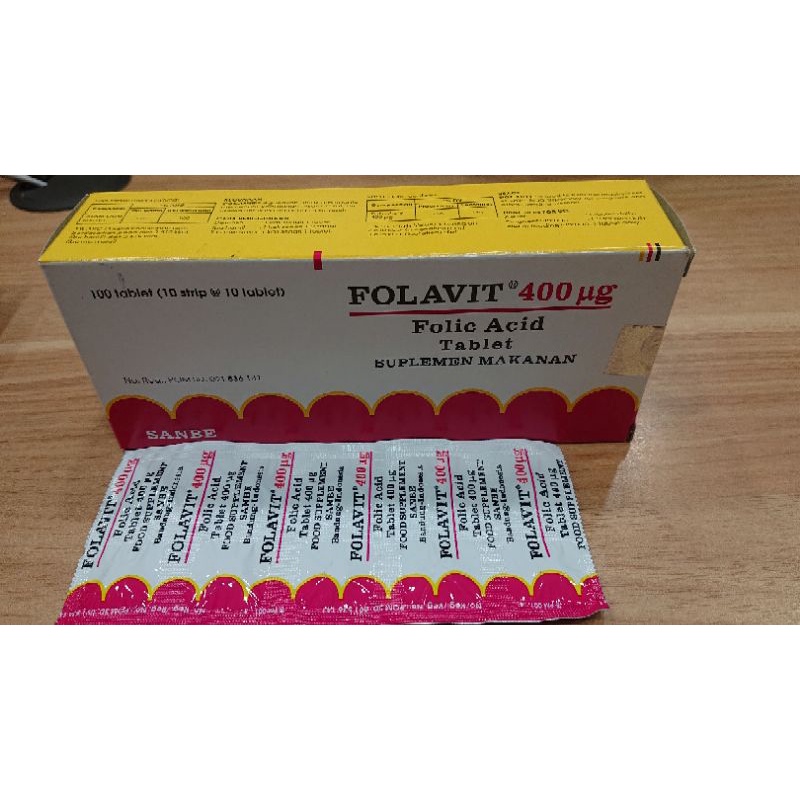 Jual Vitamin Folavit 1000 mcg | Shopee Indonesia