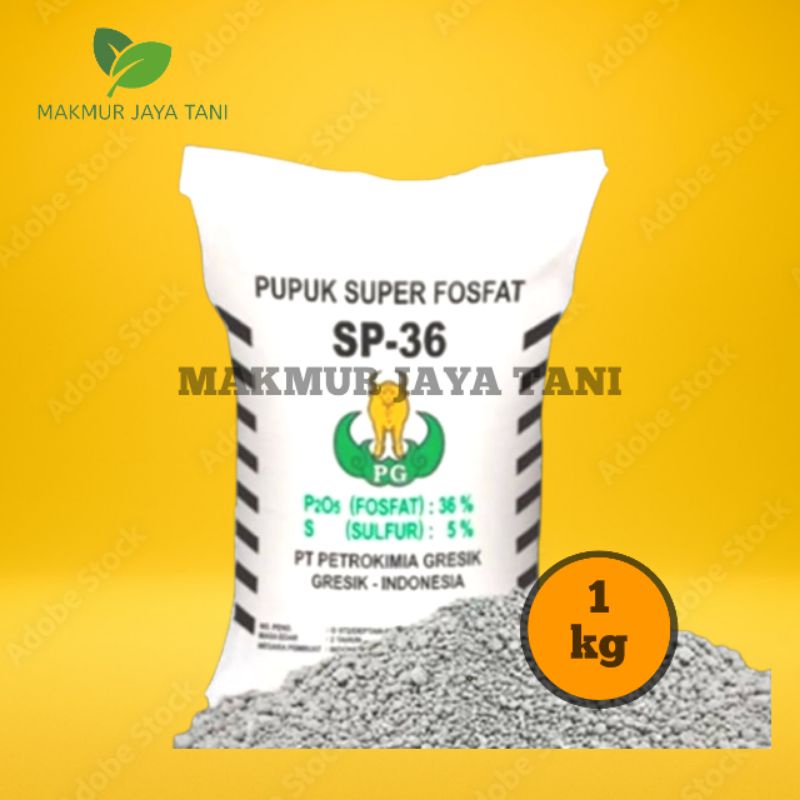Jual PUPUK SP 36 PENYUBUR DAN PEMBENAH TANAH Repack 1 KG | Shopee Indonesia