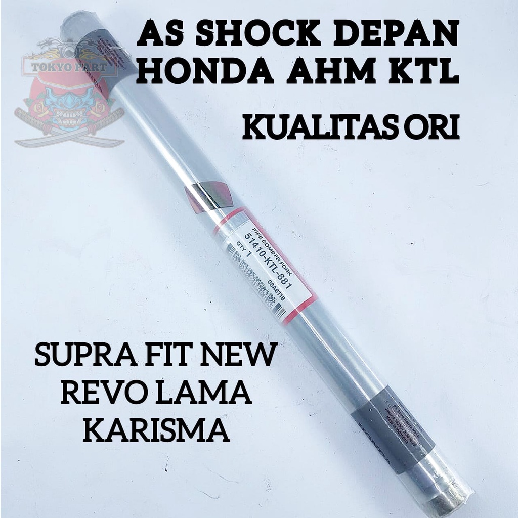 Jual AS SHOCK PIPA SHOCK DEPAN HONDA AHM KTL KUALITAS ORIGINAL HONDA ...