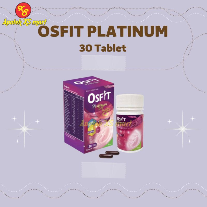 Jual OSFIT PLATINUM - MENUTRISI TUMBUH KEMBANG JANIN | Shopee Indonesia