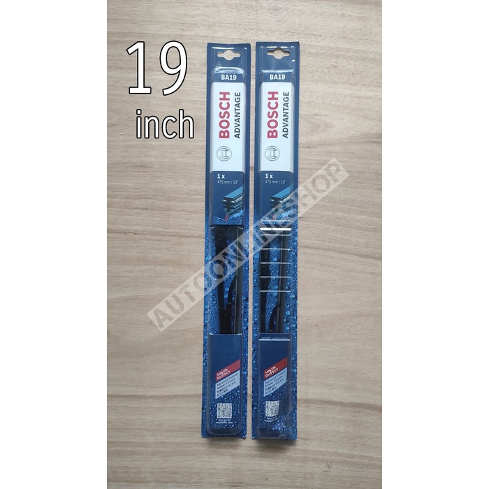 Jual Wiper Bosch Advantage / Tipe Standar Ukuran 19" / 19 Inch Original ...