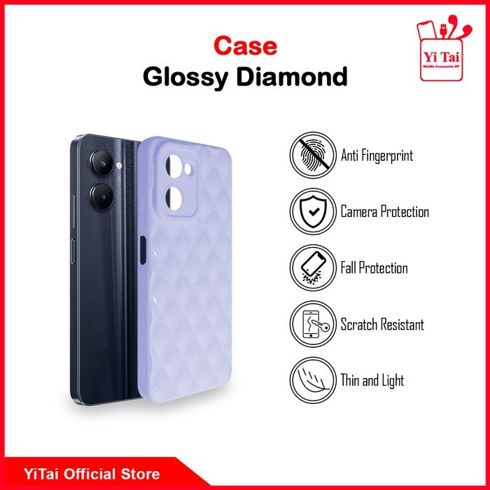 Jual YITAI YC-27 Case Glossy Diamond Samsung A55 4G Samsung A73 ...