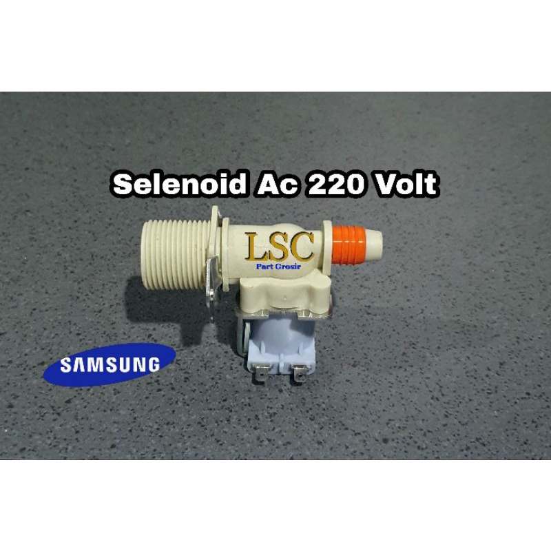 Jual Selenoid Mesin Cuci Samsung Kran otomatis Water Inlet Ac 220V ...