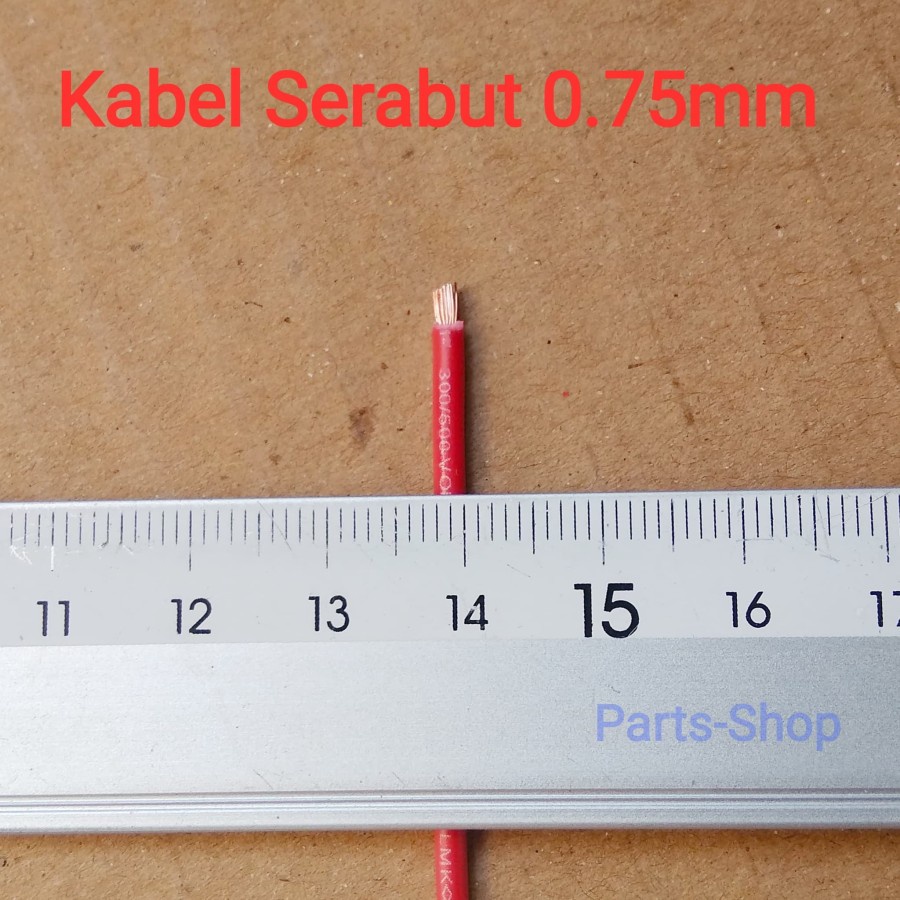 Jual Kabel Serabut Insulated Wire Cable NYAF 0.75mm | Shopee Indonesia