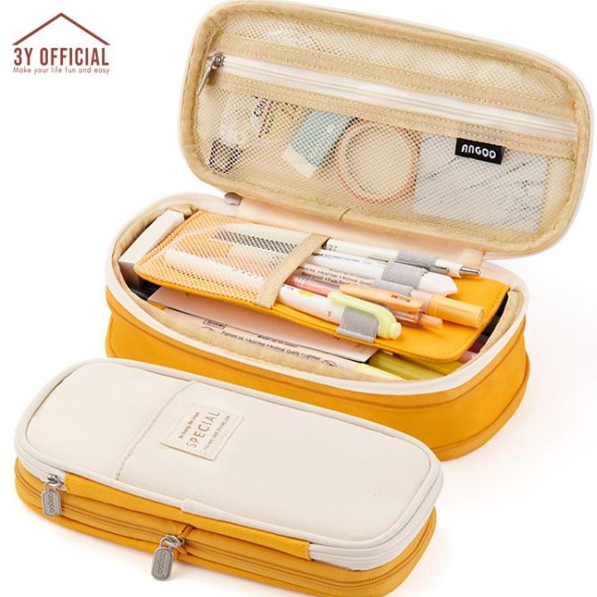 Jual 3Y Angoo Collapsible Pencil Case kotak pensil aesthetic | Shopee ...