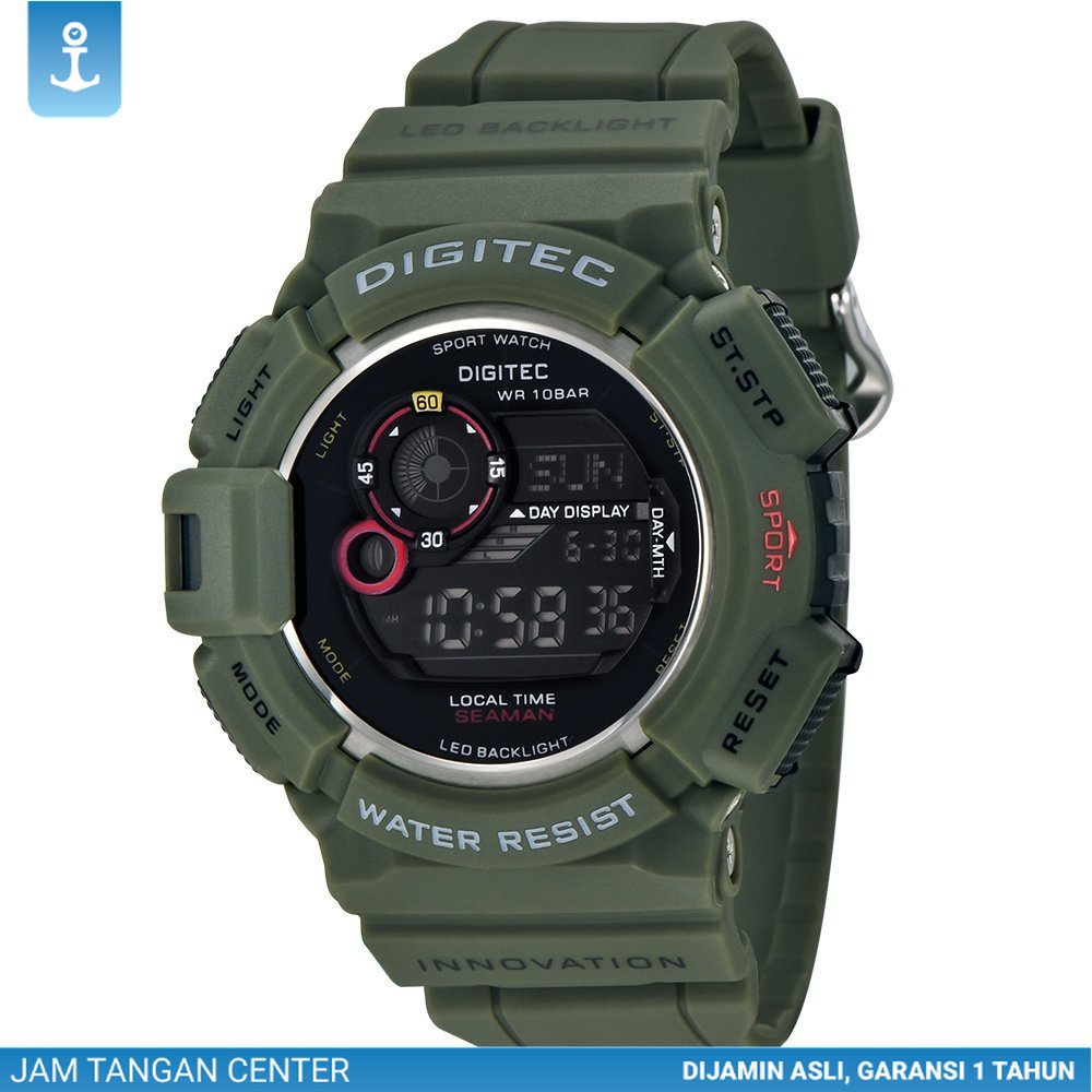 Jual DIGITEC Jam Tangan Digital Pria DG-5028T Water Resist | Shopee ...