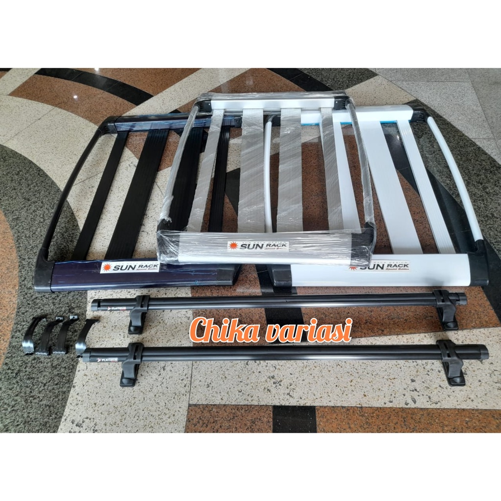 Jual Sun Rack Bagasi Atas Rak Oval dan Kaki Jepit Body Khusus Mobil ...