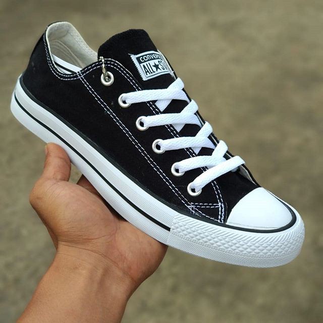 Jual SEPATU CONVERSE808 BLACK WHITE SEPATU CONVERSE808 ALL-STAR HITAM ...