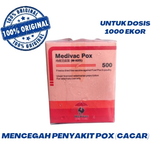 Jual Vaksin Medivac Pox 500 Vaksin Ayam | Shopee Indonesia