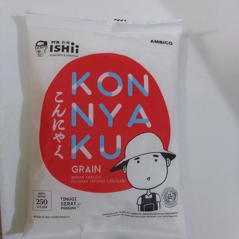 Jual Beras shirataki 250gram konnyaku rice beras organic diet keto ...