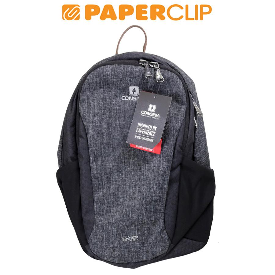 Jual TAS RANSEL / DAY PACK CONSINA FLY GEYSER BLACK | Shopee Indonesia