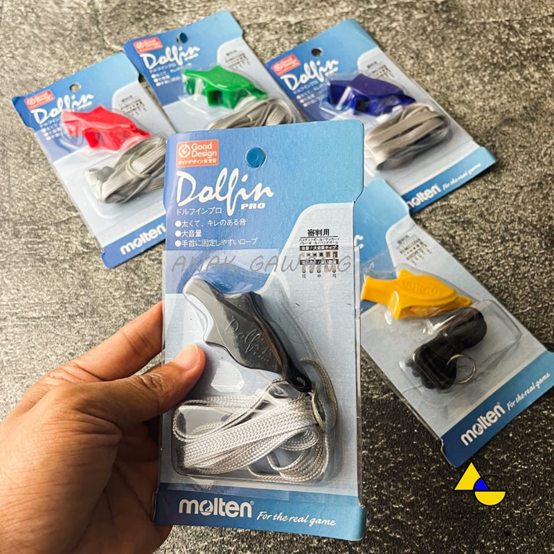 Jual Peluit Wasit Dolfin Pro Molten Pluit Olahraga Anakgawang | Shopee ...