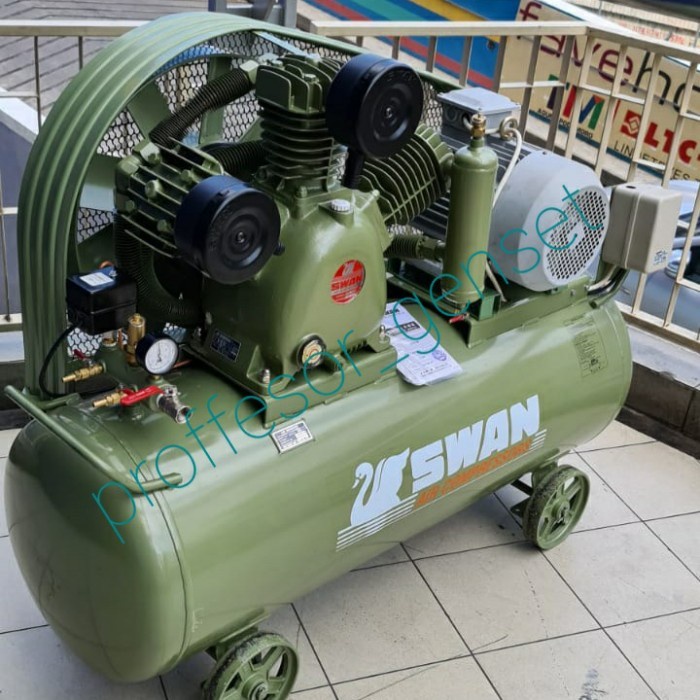 Jual Kompresor angin swan 10 hp HWP 310 motor 3 phase tekanan tinggi ...