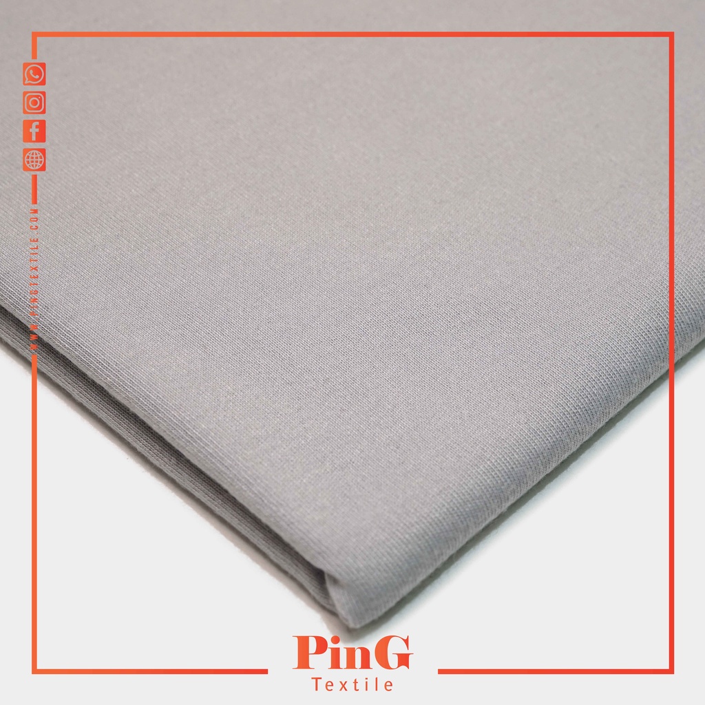 Jual PE 30DK POLYESTER | ABU HITAM BAHAN KAIN KAOS | Shopee Indonesia