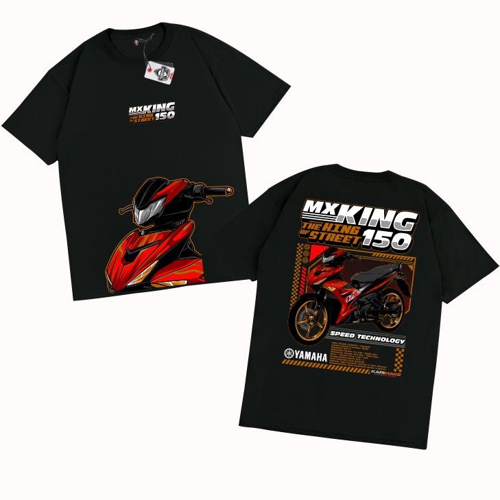 Jual TRIANGLE Kaos Motor YAMAHA MX KING 150cc 2022 V4 Kaos Otomotif ...
