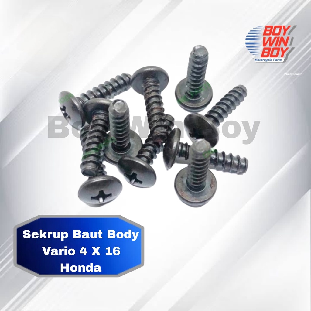 Jual Sekrup Only baut body Vario 4x16 skrup ulir honda matic Beat ...