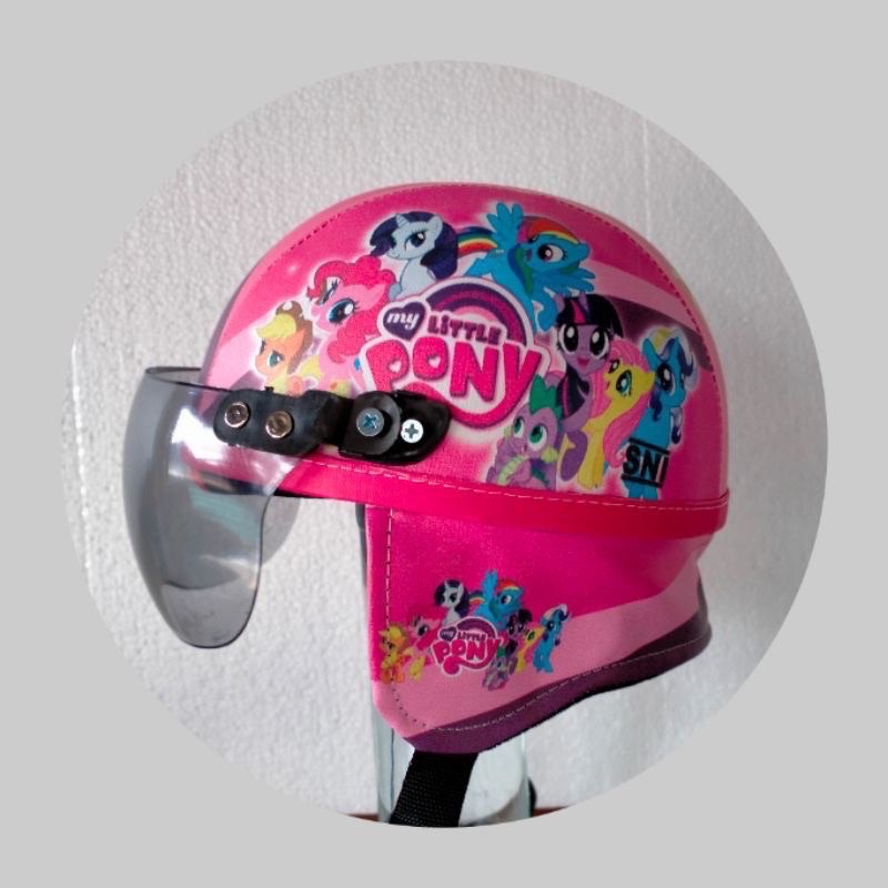 Jual HELM ANAK SINCHAN 1-4th KUDA PONY | Shopee Indonesia