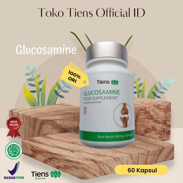 Jual Glucosamine Capsules Original Obat Tulang dan Sendi Isi 60 Kapsul ...