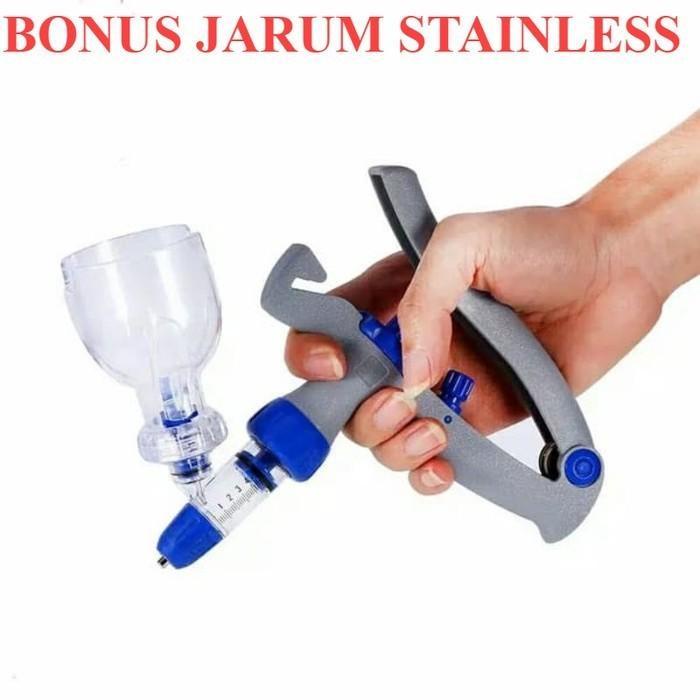 Jual Alat Injeksi Suntik Alat Injeksi Vaksin 5ml Isi Ulang Otomatis ...