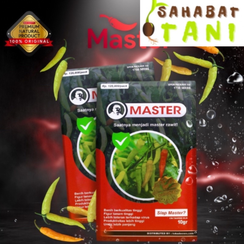 Jual Benih Cabe Rawit Master Repack 150 Biji | Shopee Indonesia