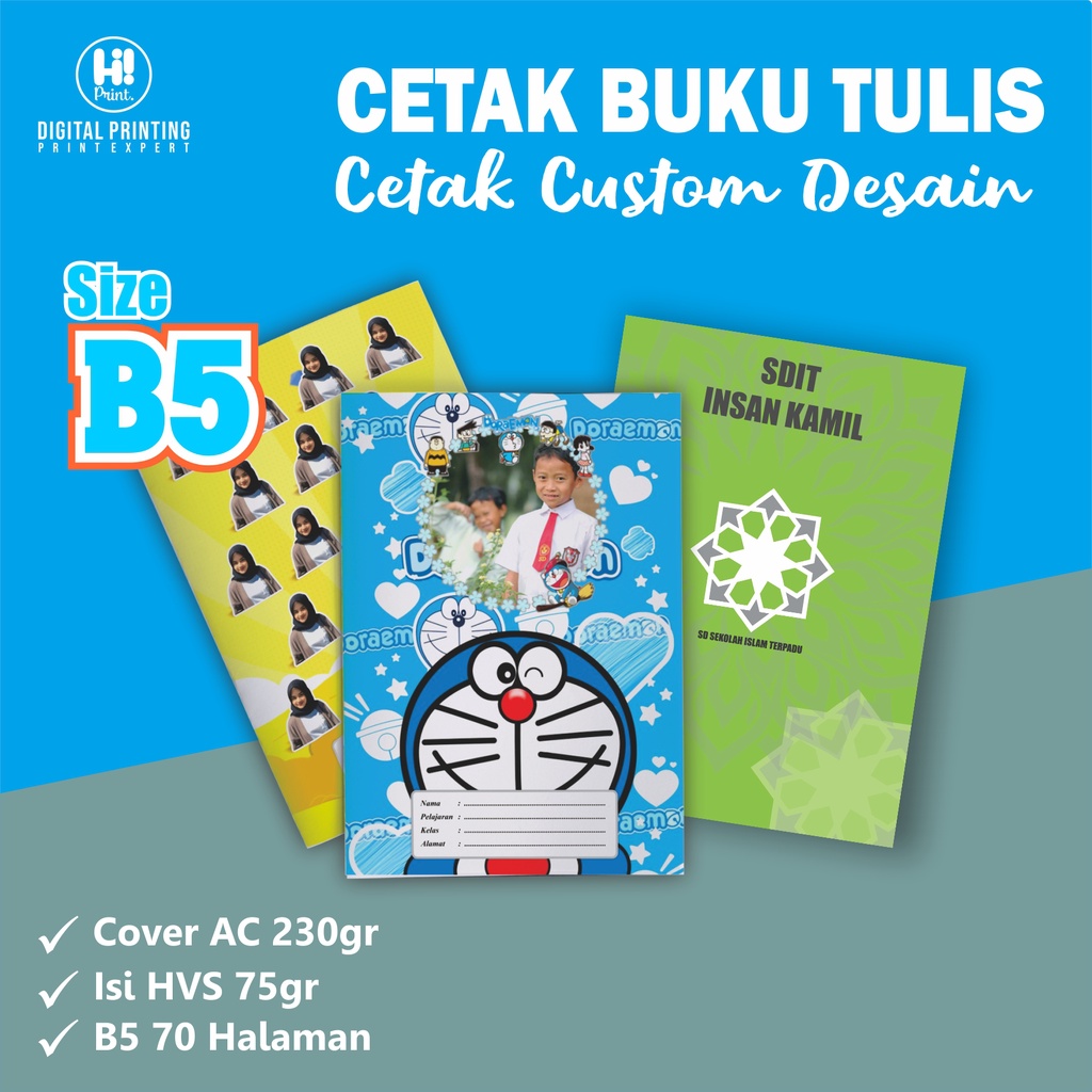 Jual Cetak Buku Tulis Custom | Shopee Indonesia