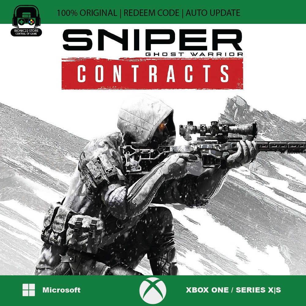 Jual Sniper Contracts Ghost Warrior Xbox One Series X|S Original Redeem ...