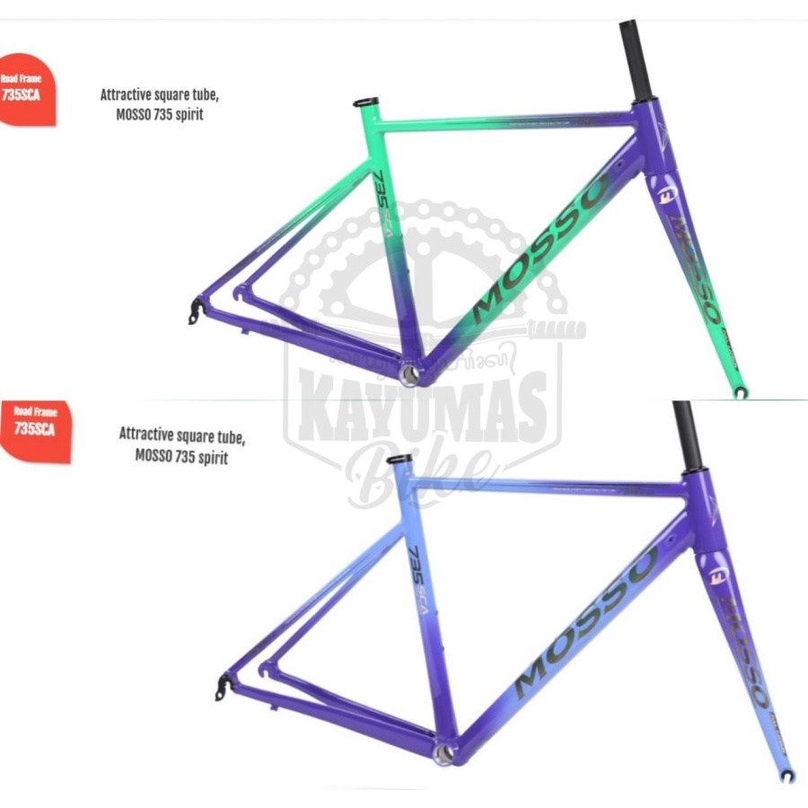 Jual FRAME 700 ROAD MOSSO 735 SCA 735SCA SUPER LIGHT | Shopee Indonesia