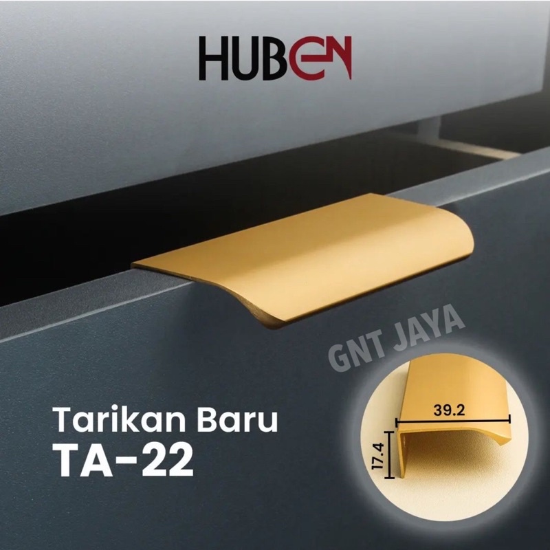 Jual TARIKAN HUBEN TA-22 warna hitam gold aluminium panjang 64 96 128 ...