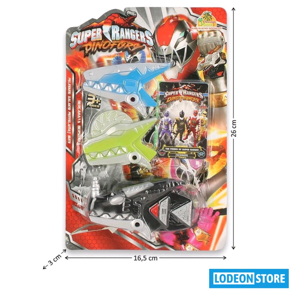 Jual Mainan Jam Tangan Power Rangers Dengan Lampu dan Suara OCT 8139 ...