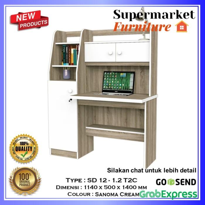 Jual MEJA BELAJAR KEA PANEL POLOS MINIMALIS MODERN PUTIH | Shopee Indonesia