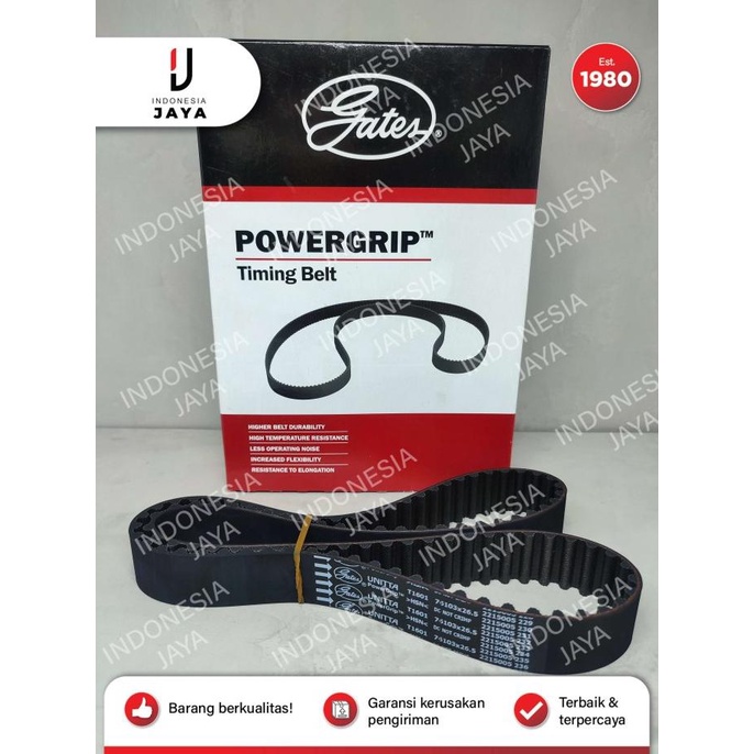 Jual Timing Belt Ford Ranger 3.0 / Everest Tdci Gates | Shopee Indonesia