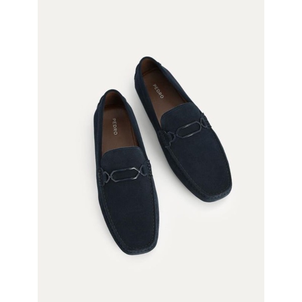 Jual Sepatu Pria Loafer PEDRO ORIGINAL ( SIZE 40 NAVY ONLY) | Shopee ...