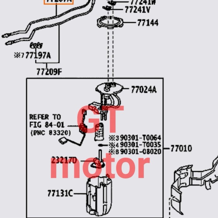 Jual Selang Fuel Return Pompa Tangki Solar Fortuner Hilux Diesel 2016 ...