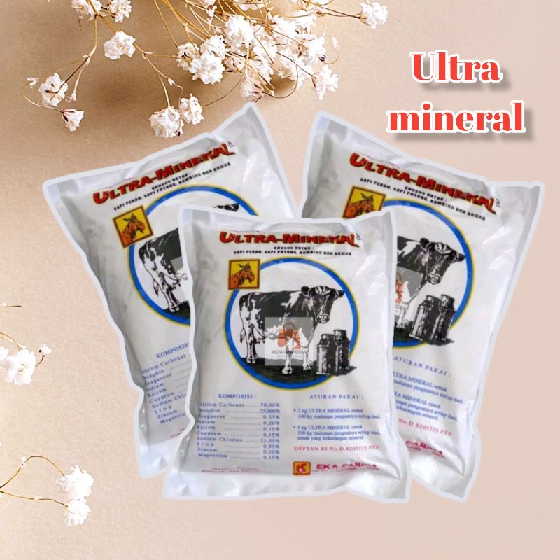 Jual Ultra mineral eka farma 1 kg vitamin premix sapi | Shopee Indonesia