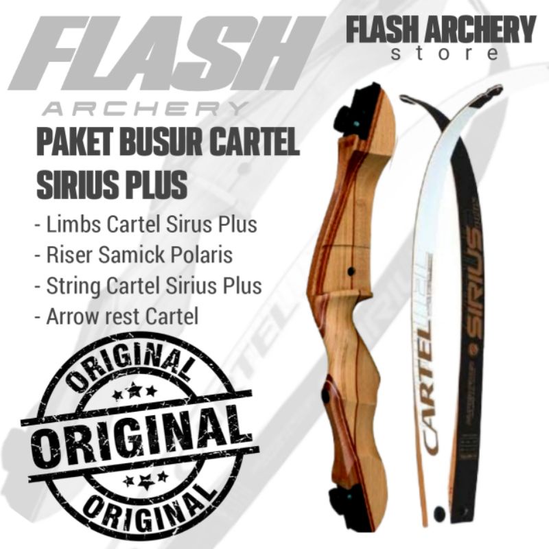 Jual BUSUR PANAH CARTEL SIRIUS PLUS | Busur panah Standard Nasional ...