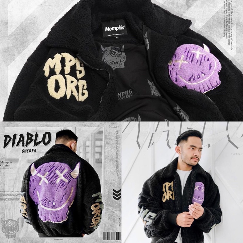 Jual Memphisorigins Sherpha Diablo 100% Original | Shopee Indonesia