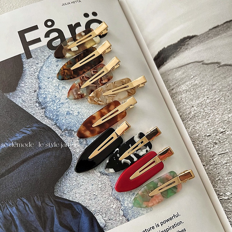 Jual PIN PONI RAMBUT JEPIT RETRO BANG FRIDGE BOBBY PINS MOTIF LEOPARD ...