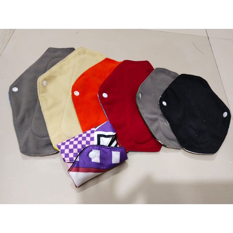 Jual menspad/ paket isi 6 pcs/pembalut kain cuci ulang / menspad full ...