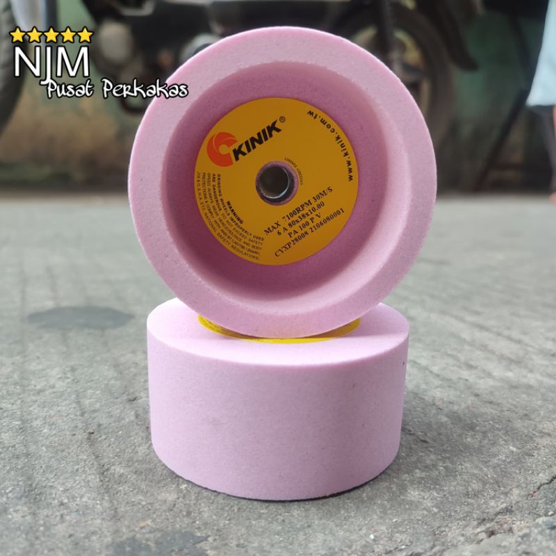 Jual KINIK Batu Gerinda Mangkok 80 x 38 x 10 Mm Mata Gerinda Asah Poles ...