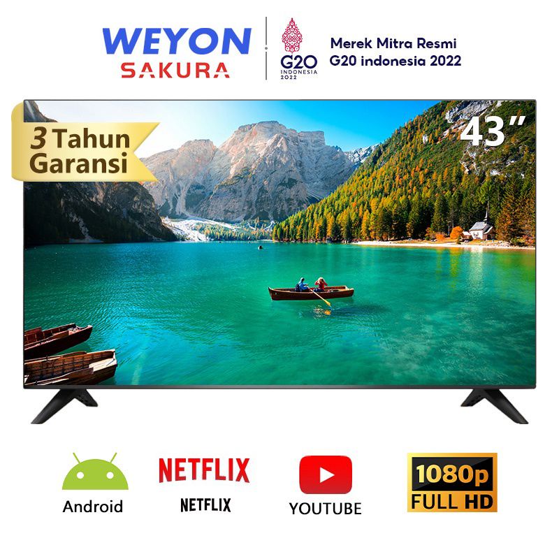 Jual weyon tv LED 42inch smart tv | Shopee Indonesia