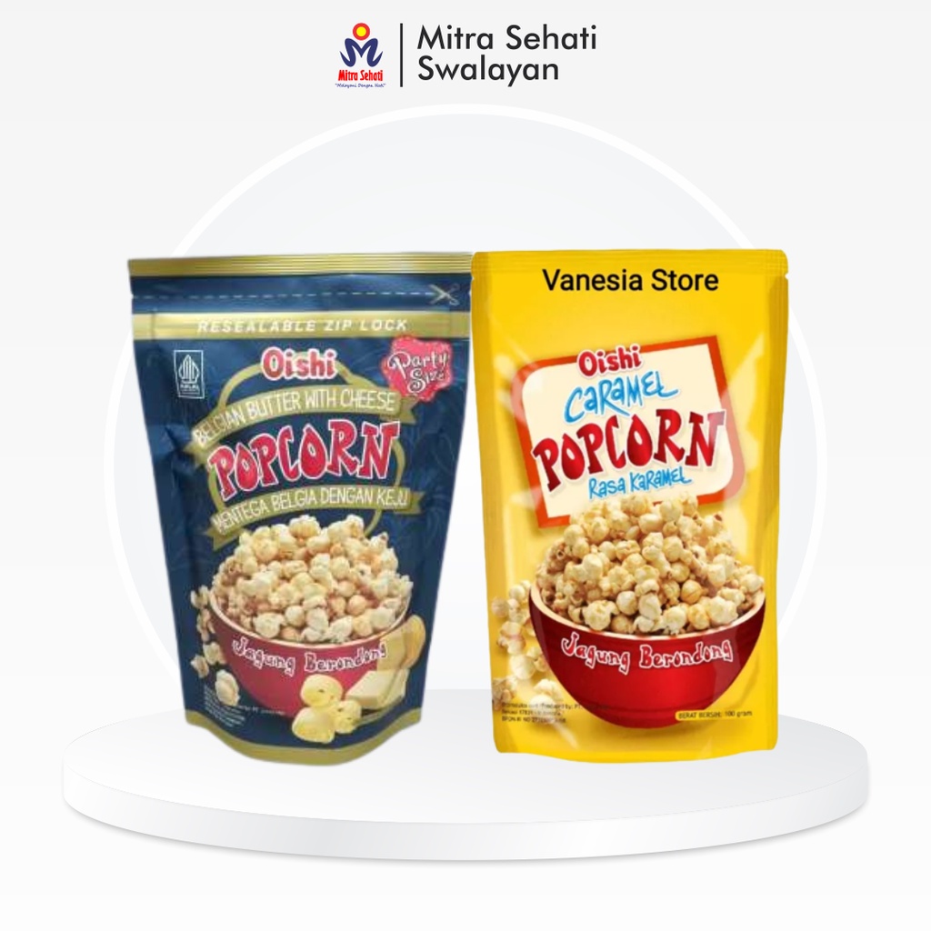 Jual OISHI POP CORN / Snack Jagung Pop Corn 100GR - Mitra Sehati ...
