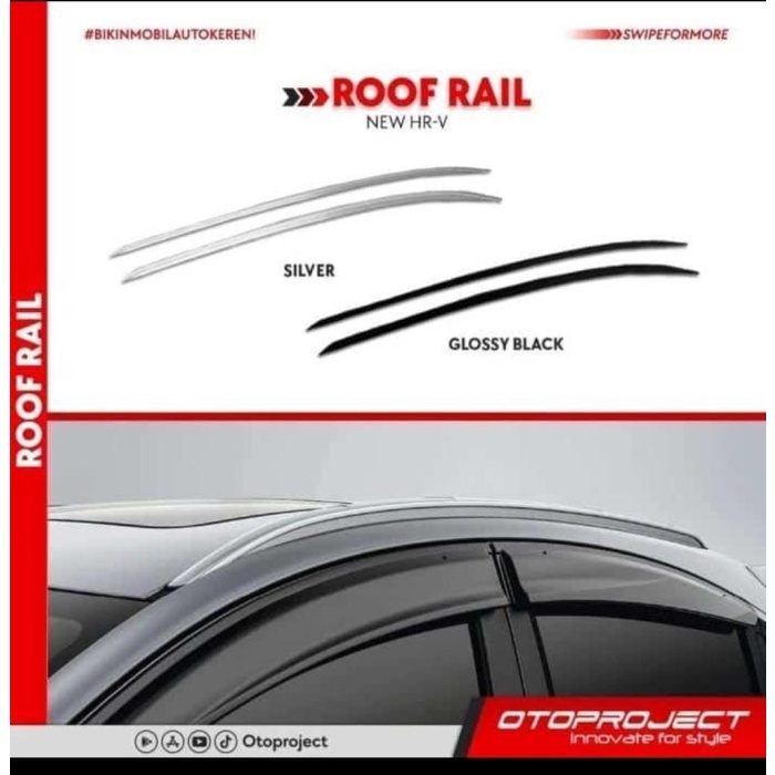 Jual Roofrail / Roof Rail All New HRV 2023 Lexus Style Otoproject ...