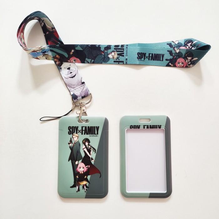 Jual ID Card Holder Name Tag Lanyard / Kalung Kartu Anime Spy x Family ...