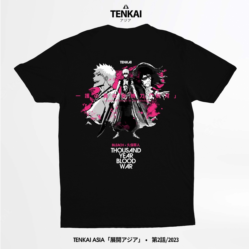 Jual TENKAI KAOS ANIME BLEACH THOUSAND YEAR BLOOD WAR ICHIGO | TSHIRT ...