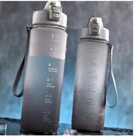 Jual Ea Botol Minum Tritan Warna Gradasi 1L Botol Viral ukuran 1 liter ...