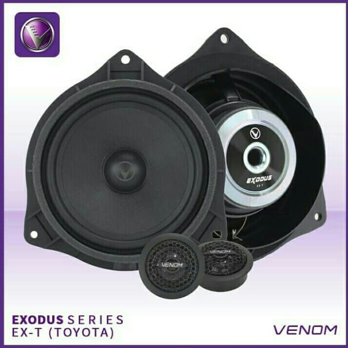 Jual Speaker 2 way Venom Exodus pnp Toyota Innova Fortuner Vios Hilux ...