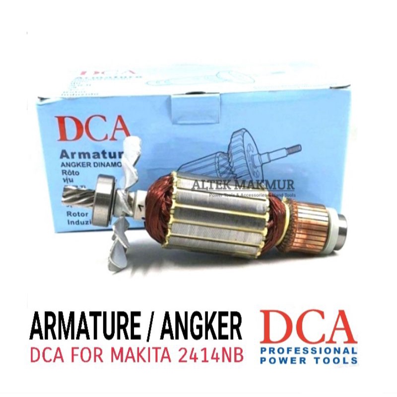 Jual DCA Armature Mesin Cut Off MAKITA 2414NB / Angker Dinamo Potong ...