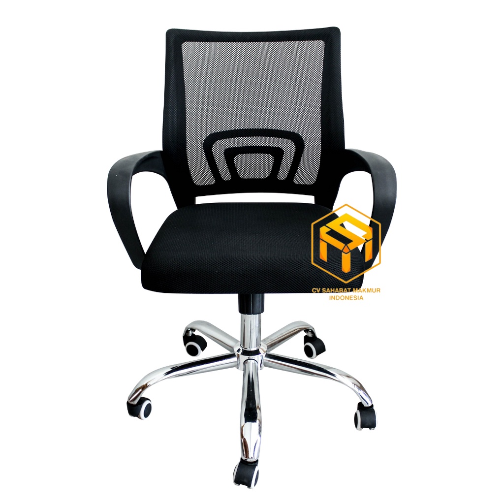 Jual kursi kerja jaring, kursi staff hidrolik naik turun, kursi kerja putar, kursi kantor murah ...